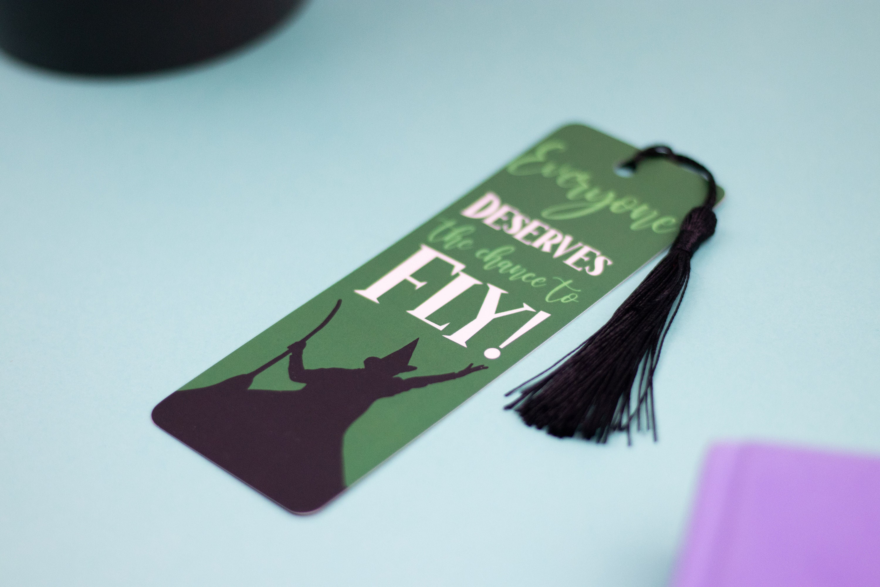 Wicked Inspired Bookmark Musical Theatre Gift Defying - Etsy
