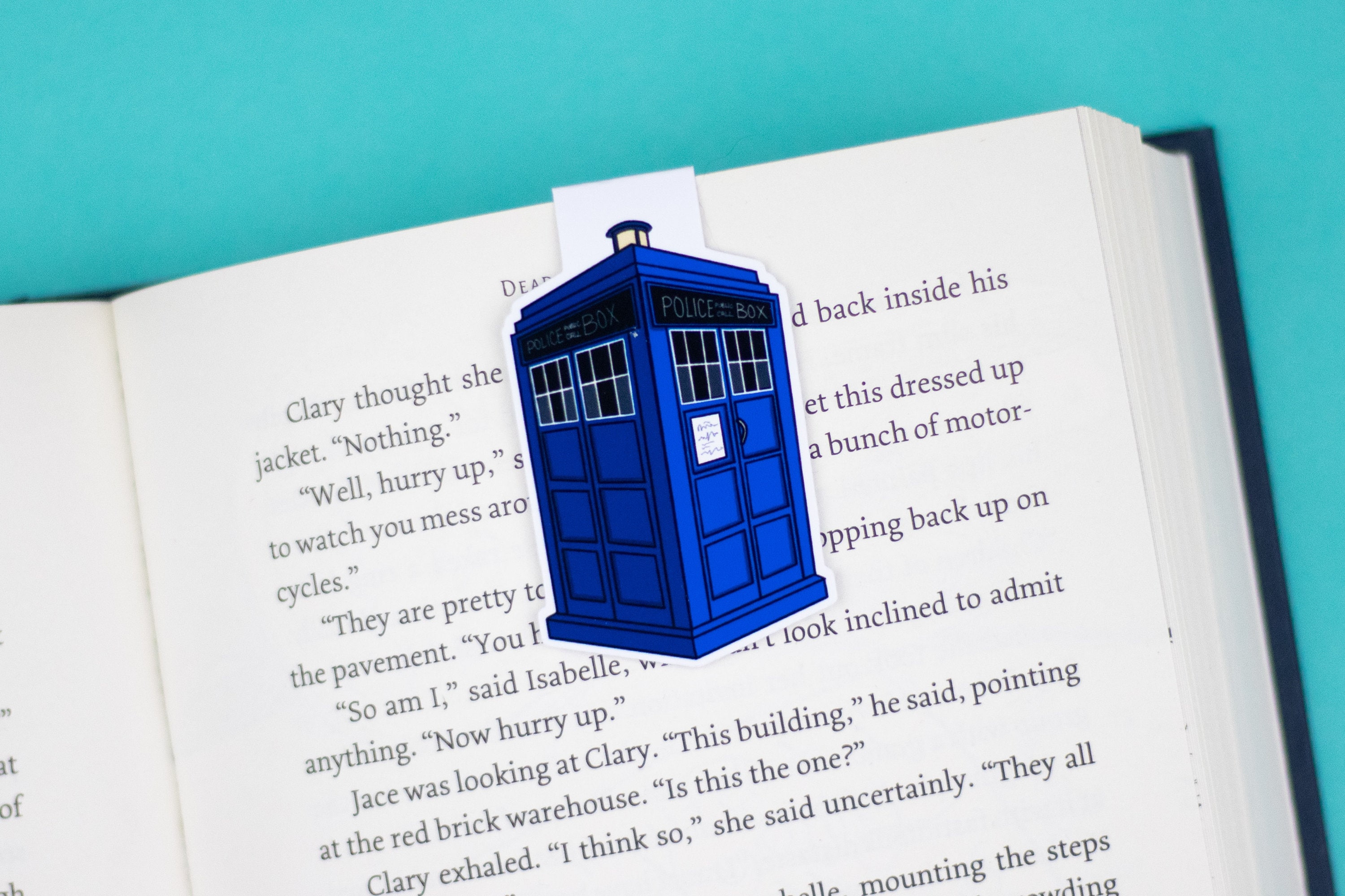 Doctor Who Tardis Bookmark