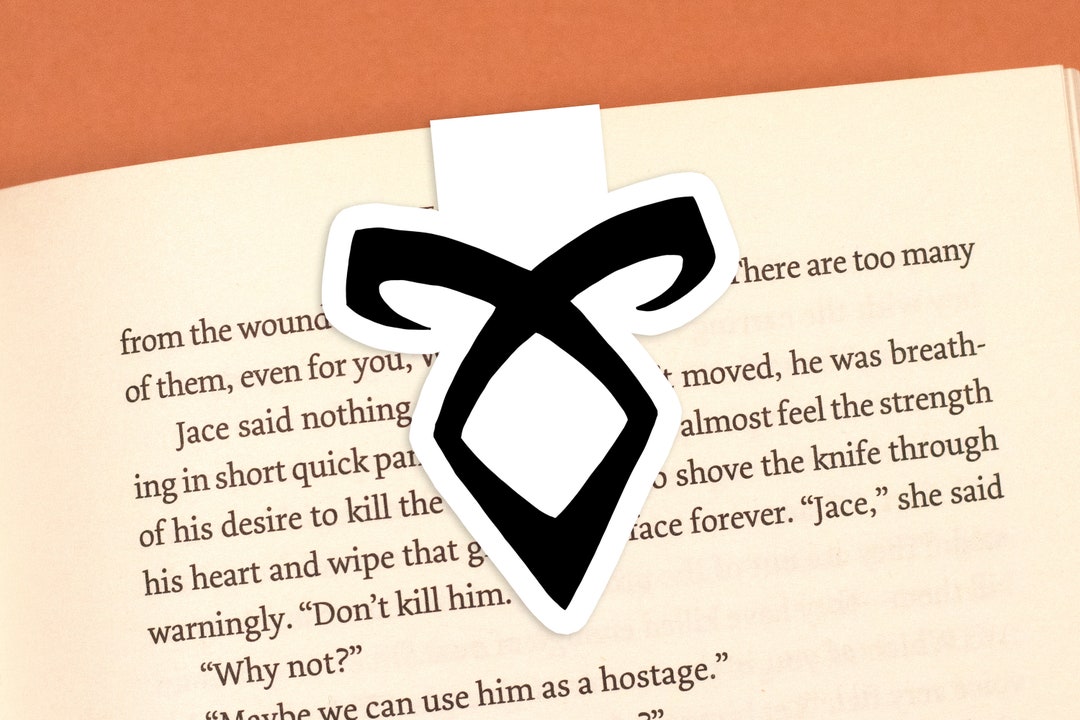 Shadowhunters Angelic Rune Magnetic Bookmark | Bookish Gift | the ...