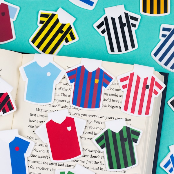Soccer Bookmark - Etsy