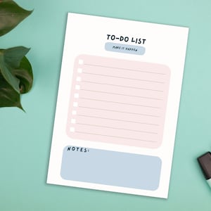 Printable to Do List Simple Organisation Printout Digital - Etsy
