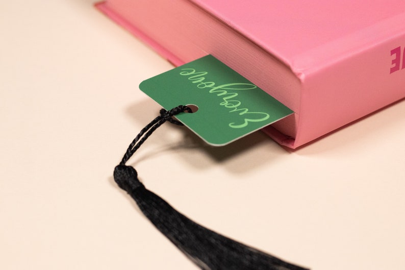 Wicked Inspired Bookmark | Musical Theatre Gift | Defying Gravity Green ...