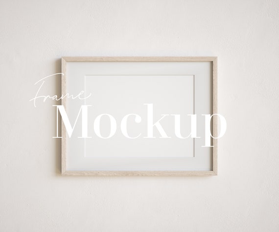 Landscape Frame Mockup 3:4 Ratio 12x9 16x12 24x18 Frame | Etsy