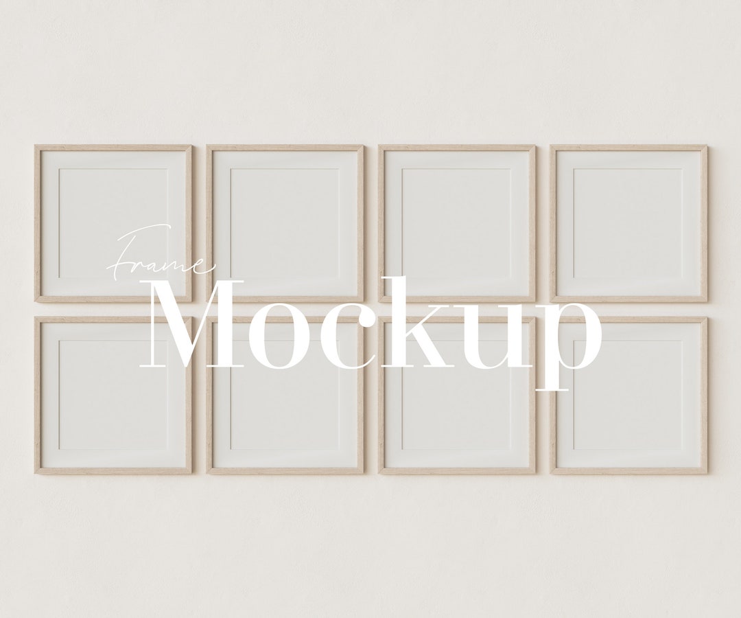 Frame Mockup,mockup Frame,frame Set Mockup,wooden Frame Mockup,gallery ...