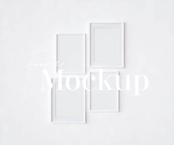 Gallery Wall Frame Set Gallery Frame Gallery Wall Mockups | Etsy