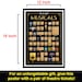 50 Best Musicals Scratch off Poster, Broadway Musicals Scratch Off ...