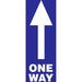 One Way Traffic Flow Floor Decals 10 per Pack One Way Floor Stickers ...