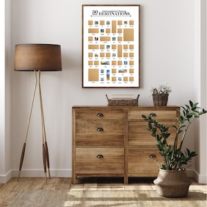 World Bucket List Scratch off Poster, Travel Map, Travel Gifts ...