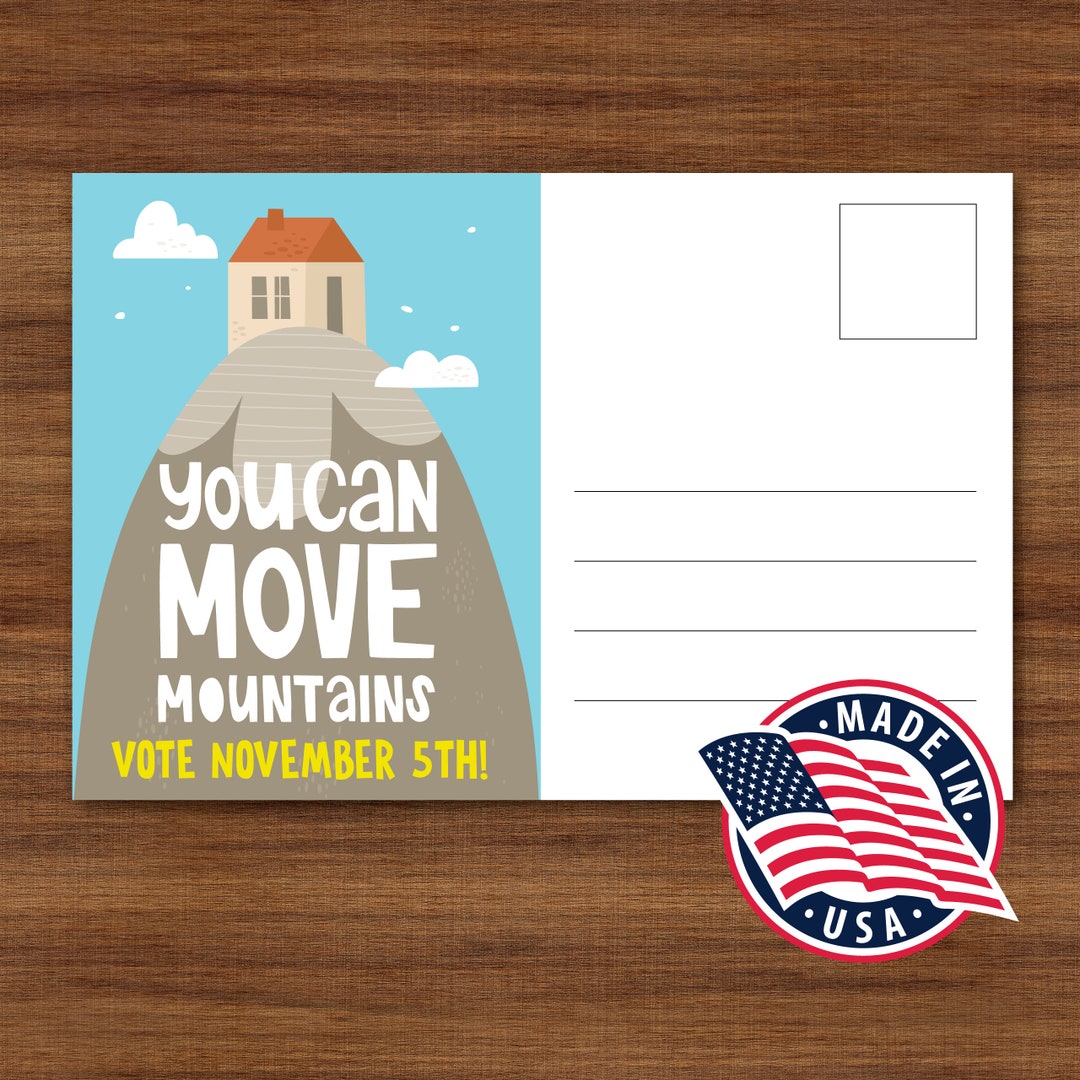 Bulk Vote Postcards 4 X 6 - Voter Postcards - Top Selling Voter ...