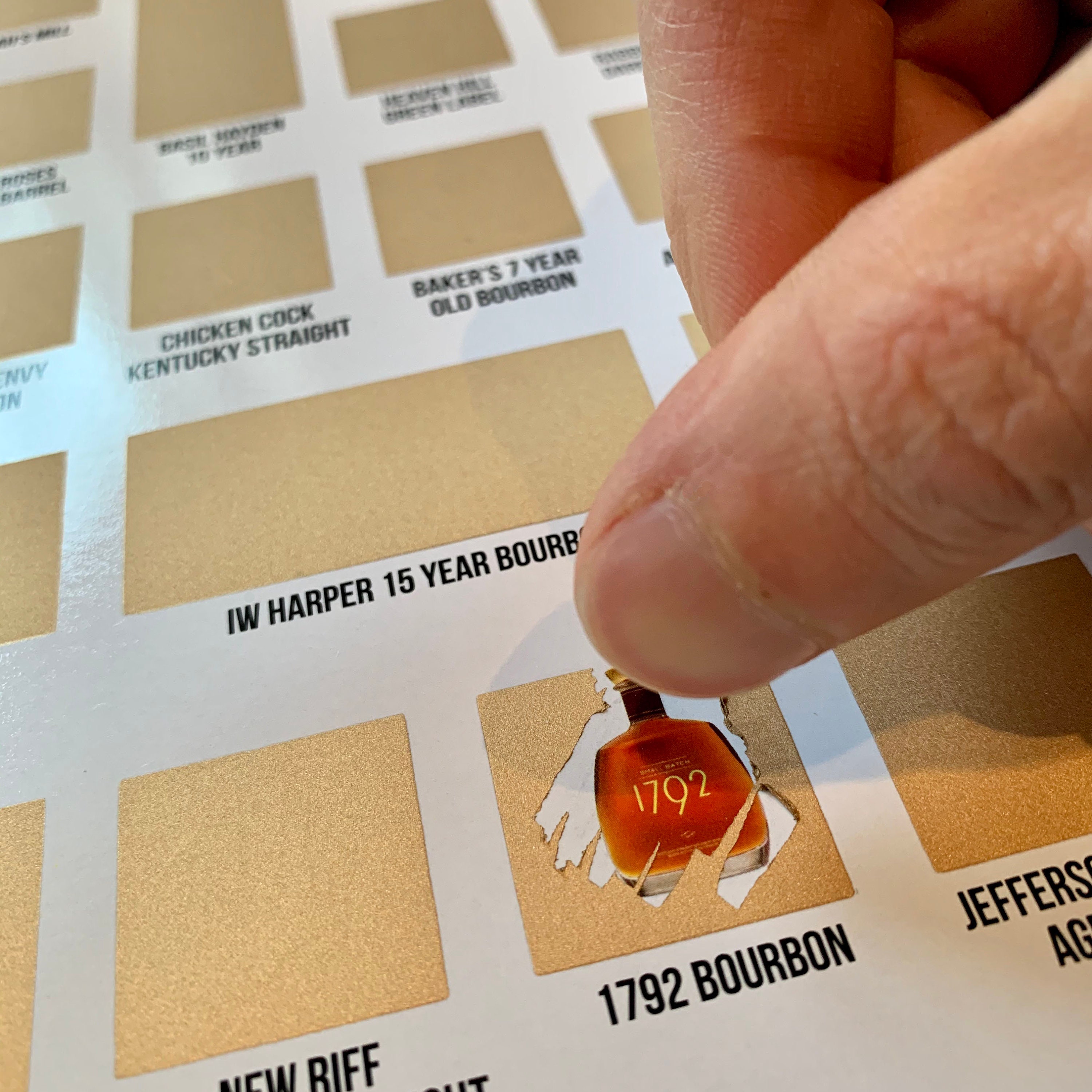 50 Best Bourbons Scratch off Poster & 50 Best Cigars Scratch - Etsy