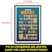 50 Best Musicals Scratch off Poster - Musical Theater Gifts - Musical ...