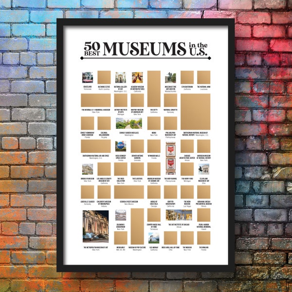 Museum Poster - Etsy