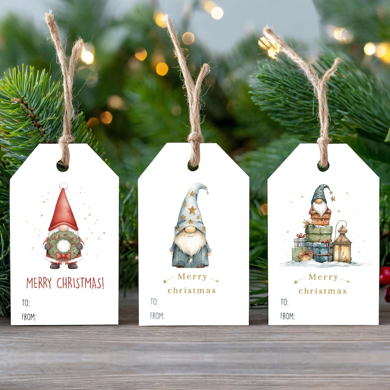 Gnome Gift Tags - 60+ Gift Ideas for 2026