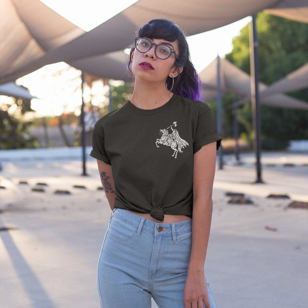 Headless Horseman Detail T-shirt | Halloween Shirts | Spooky Season - Etsy