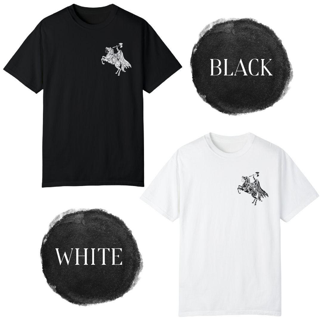 Headless Horseman Detail T-shirt Halloween Shirts Spooky - Etsy