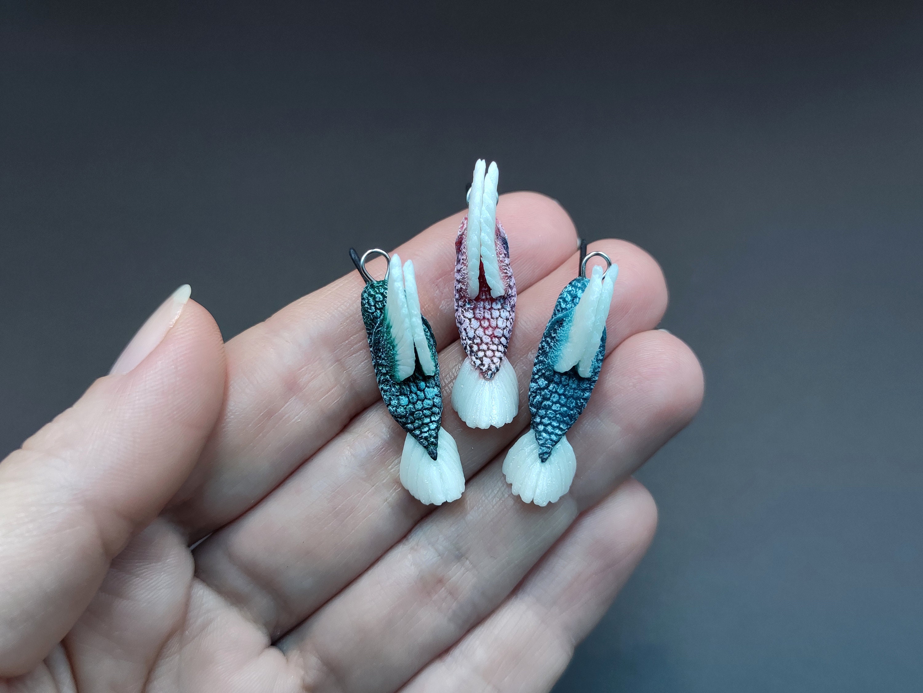 Hummingbird Necklace Handmade Bird Pendant Gift for Bird Lovers Polymer ...