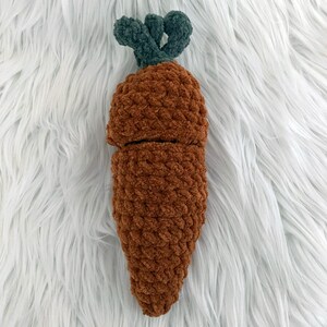 Handmade Plush Hatching Carrot and Bunny / Crochet Mini Bunny and ...