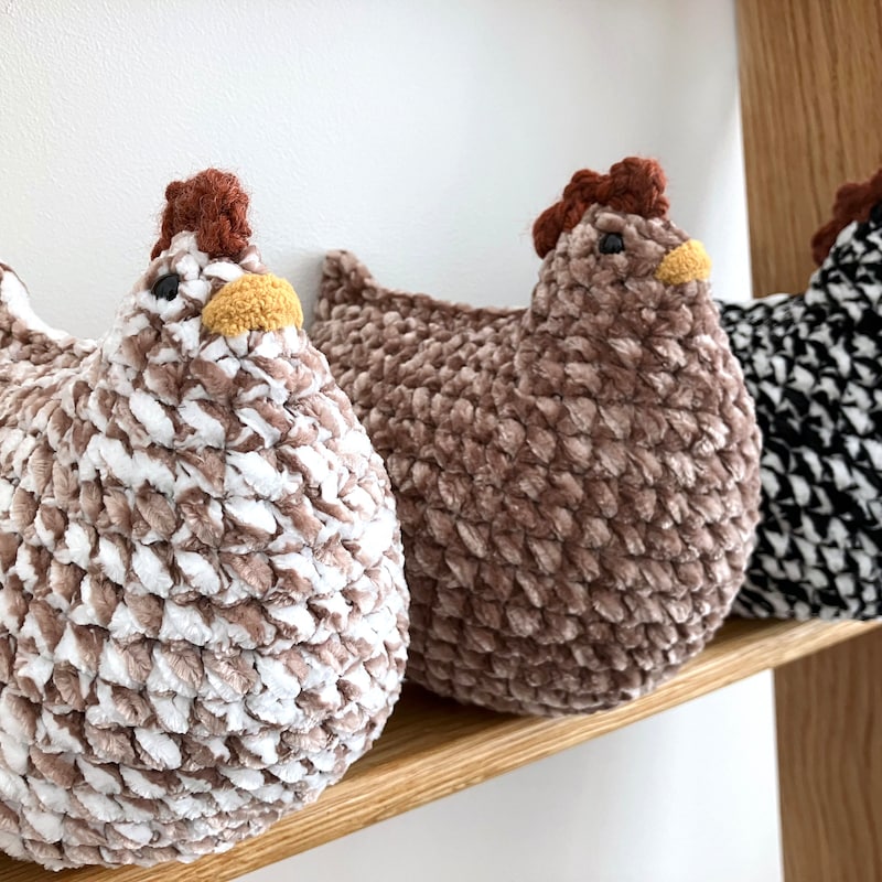 Plush Chicken Toy - Etsy