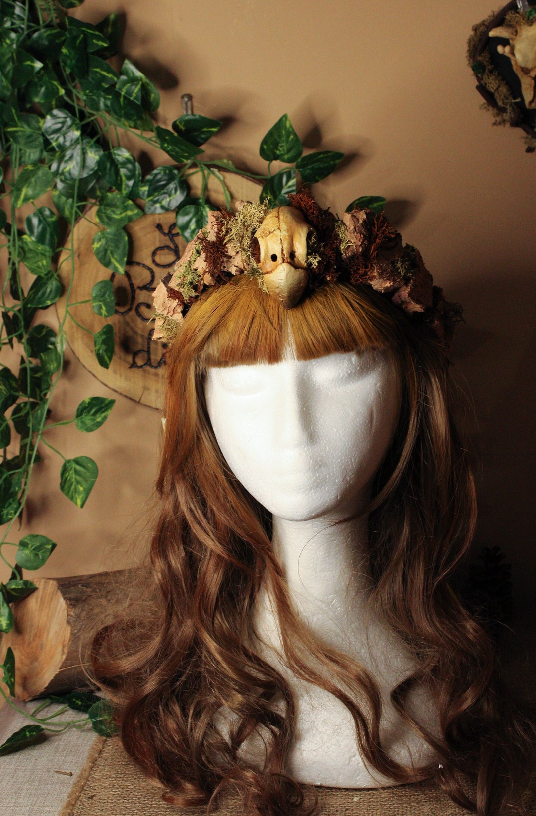 Parrot Crown - Woodland,renfaire,costumes,headdress,cosplay ...