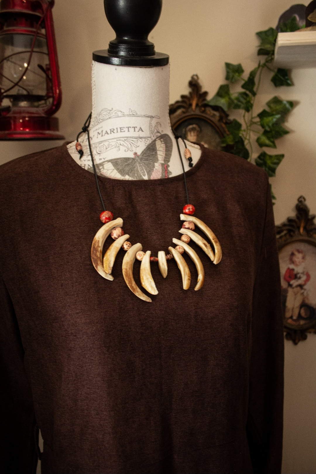 Shaman Necklace-folklore,pagan,cosplay,larp,wearableart,darkvibe ...