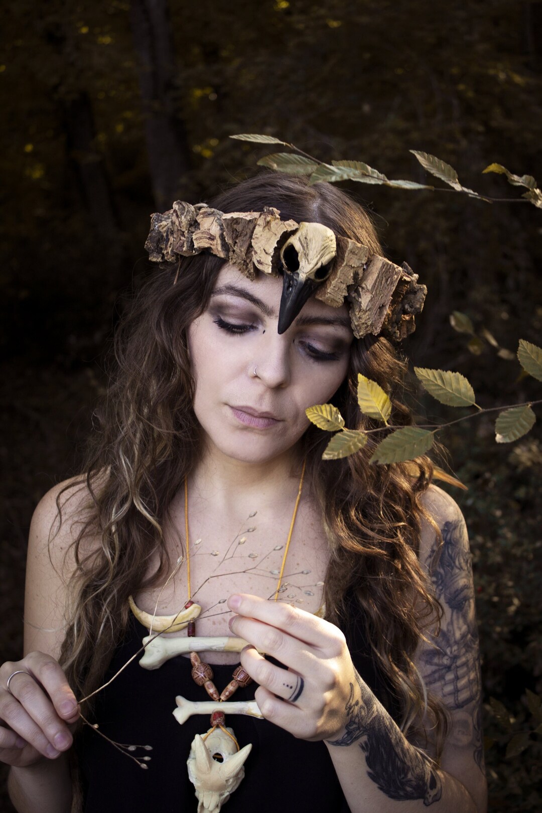 Shaman Crown-folklore,pagan,cosplay,larp,wearableart,darkvibe,costumes ...