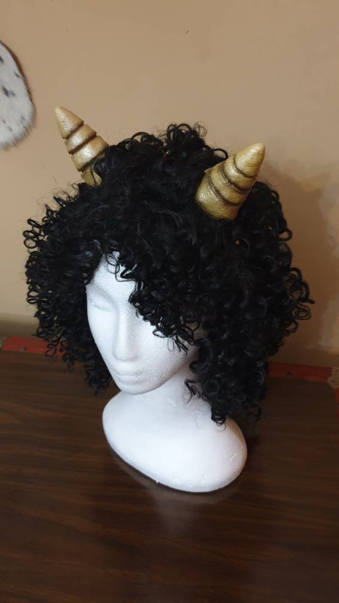 Lamù horns cosplay costume fantasy demon cartoon hair | Etsy
