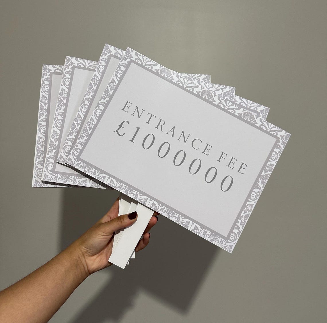 Pay up Mister Signs, Wedding Gate Signs, Wedding Entrance Signs ...