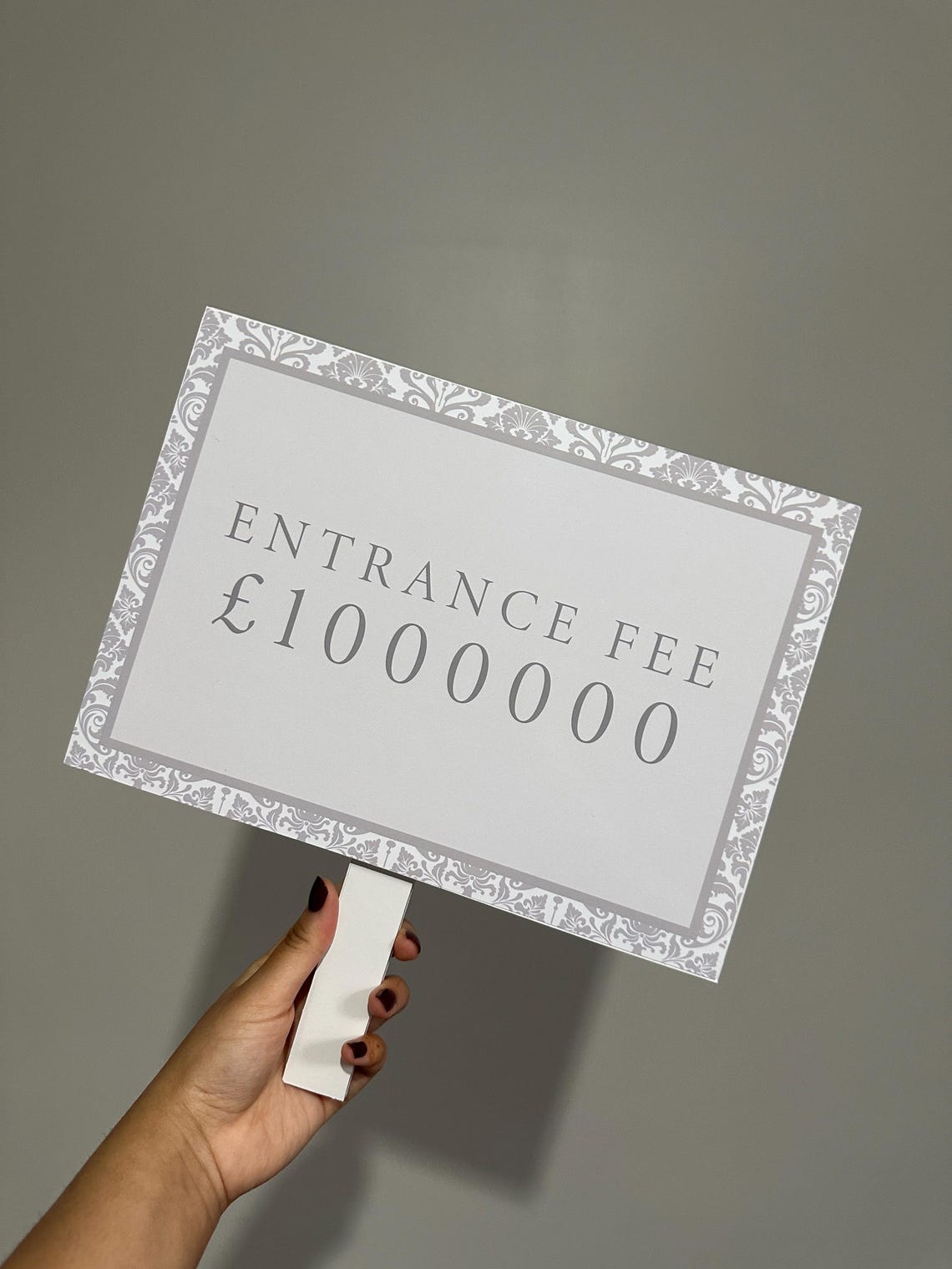 Pay up Mister Signs, Wedding Gate Signs, Wedding Entrance Signs ...