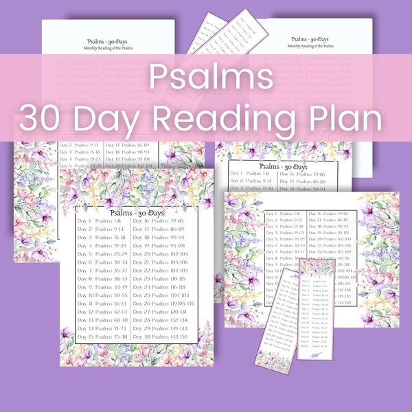 Psalms 30 - Etsy