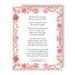 Corrie Ten Boom Tapestry Poem With Floral Border Design 8 X 10 Size ...