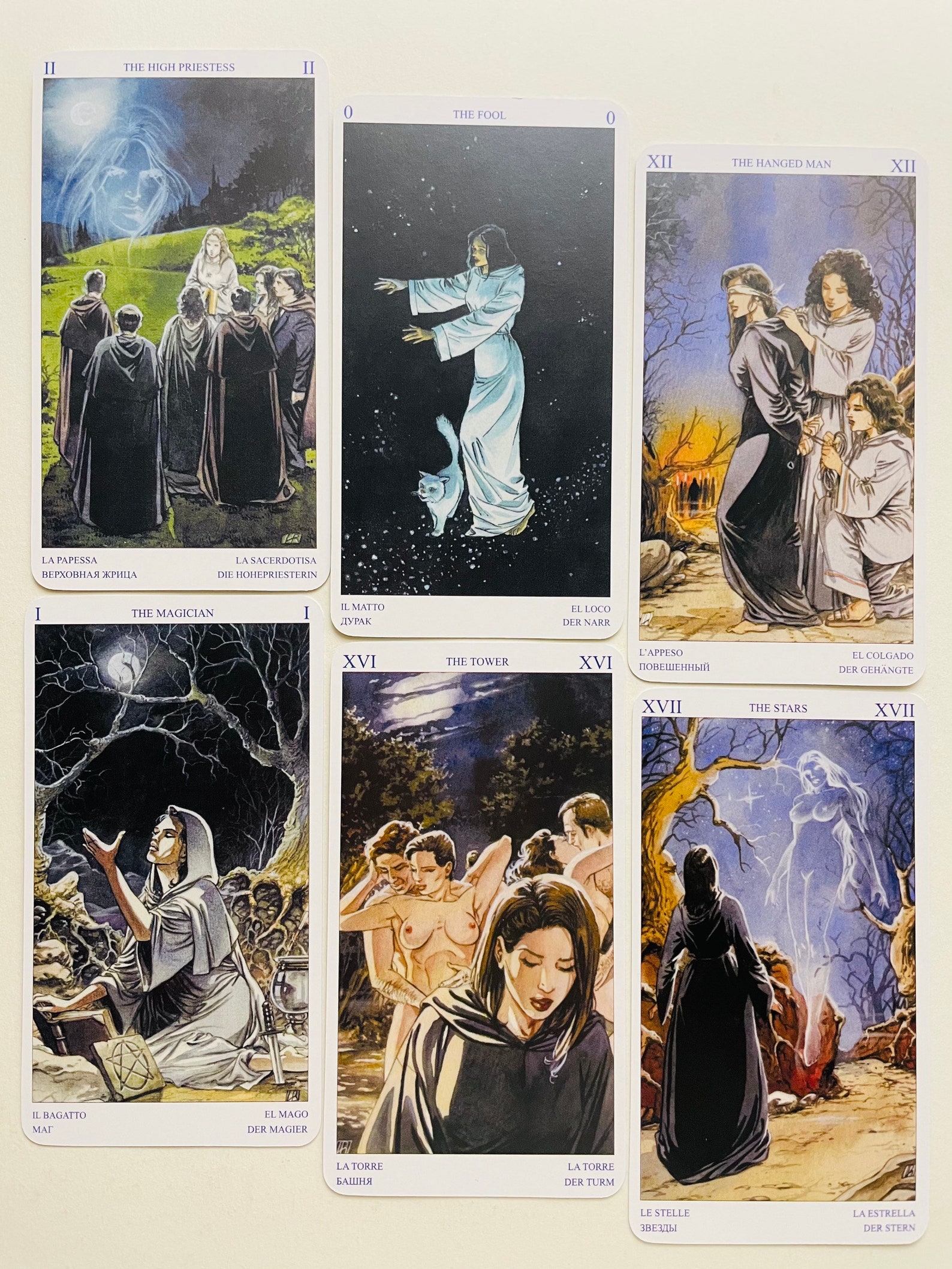 Pagan Tarot 78 Cards DeckPagan Tarot Card DeckTarotTarot | Etsy