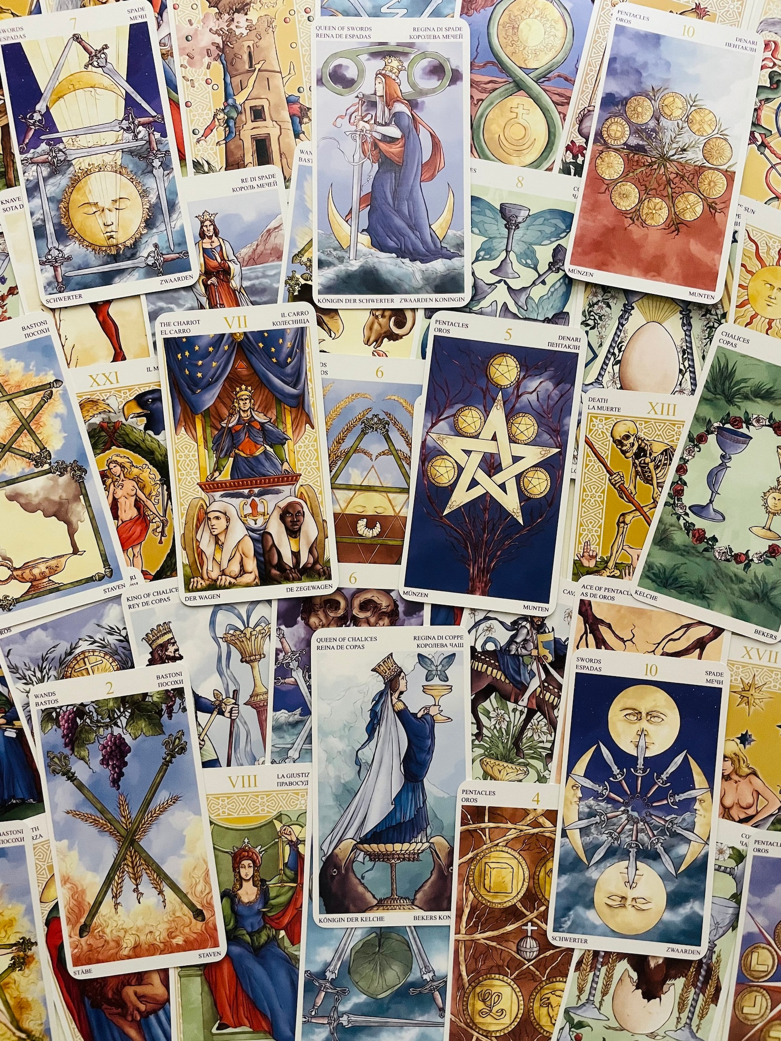 Universal Wirth Tarot 78 Karten Deck Universal Tarot Karten - Etsy.de