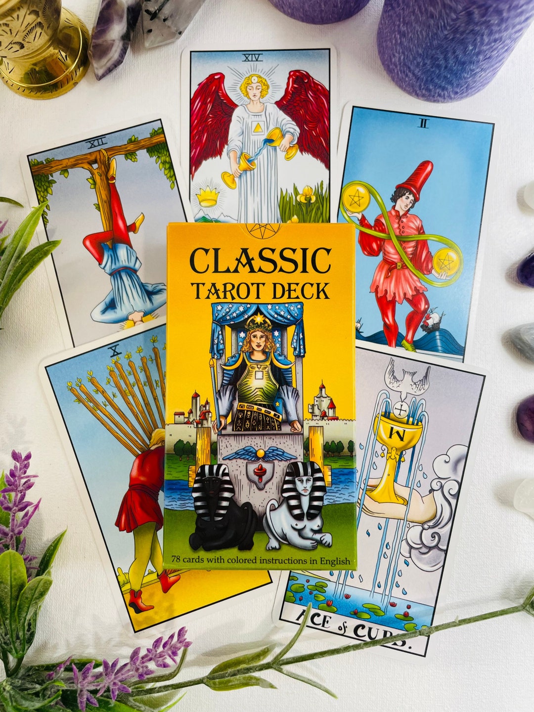 Remastered Classic Tarot Deck 2nd Editiontarot Deck With - Etsy