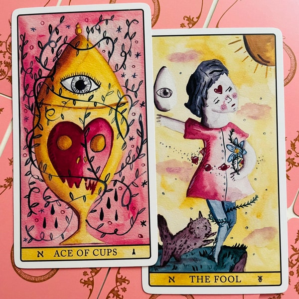 Unique Tarot Deck - Etsy