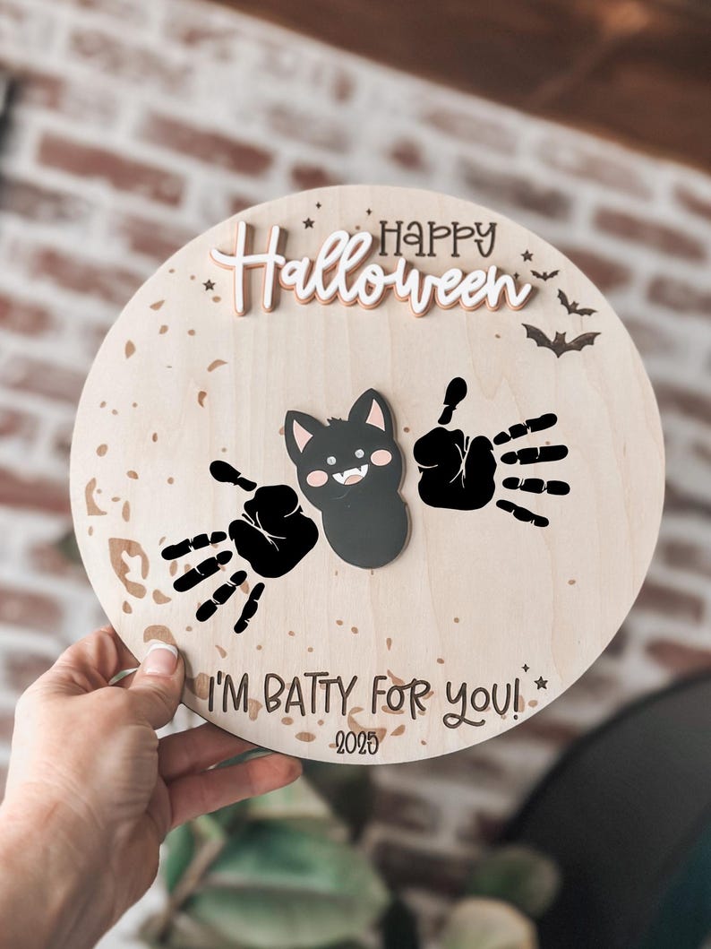 Batty for You, Halloween, Halloween Craft, DIY, Keepsake, Kids Craft - Etsy