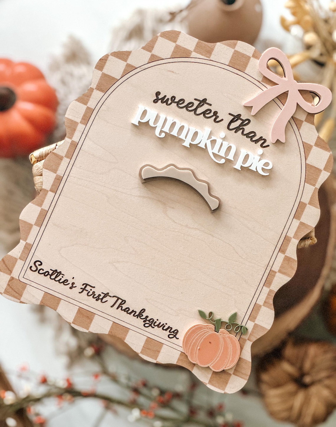 First Thanksgiving, Sweeter Than Pumpkin Pie, Thanksgiving Craft, Fall ...