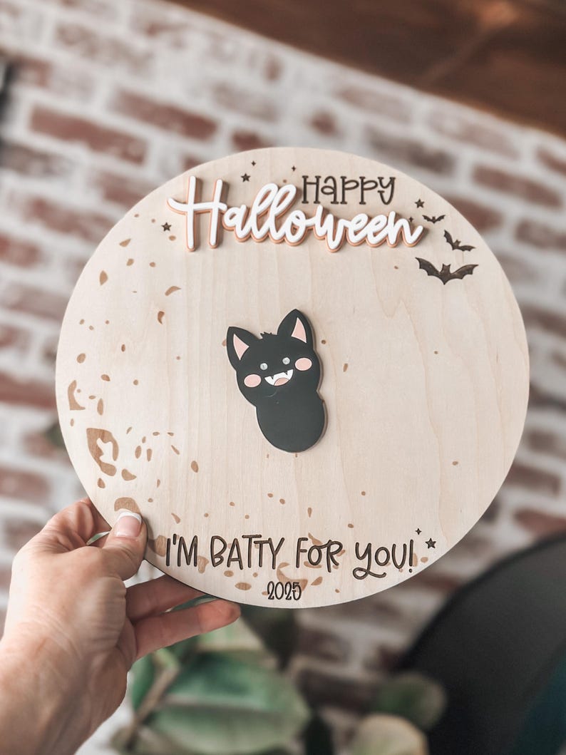 Batty for You, Halloween, Halloween Craft, DIY, Keepsake, Kids Craft - Etsy