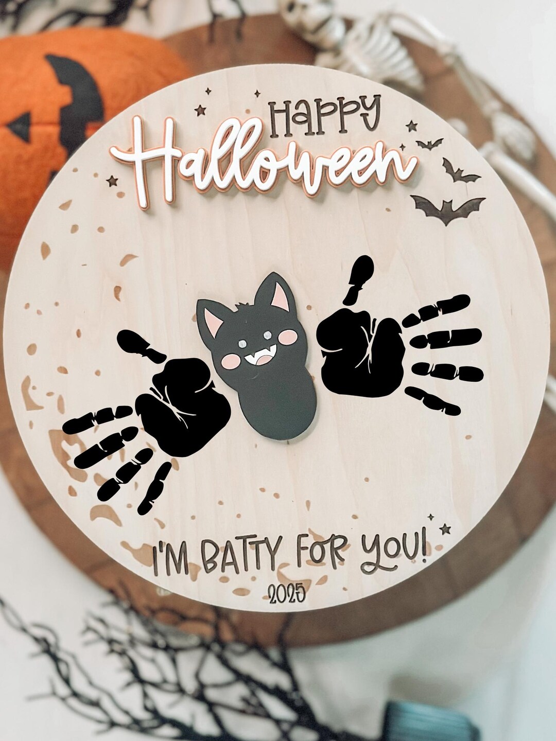 Batty for You, Halloween, Halloween Craft, DIY, Keepsake, Kids Craft - Etsy