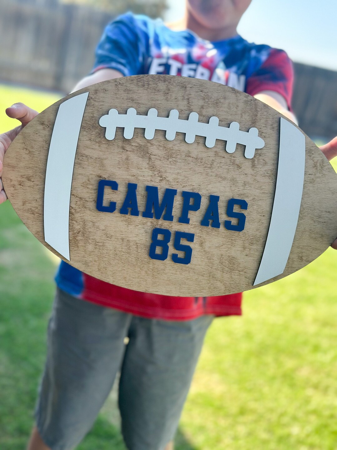 Football Wood Sign, Football Game Sign, High School Football - Etsy