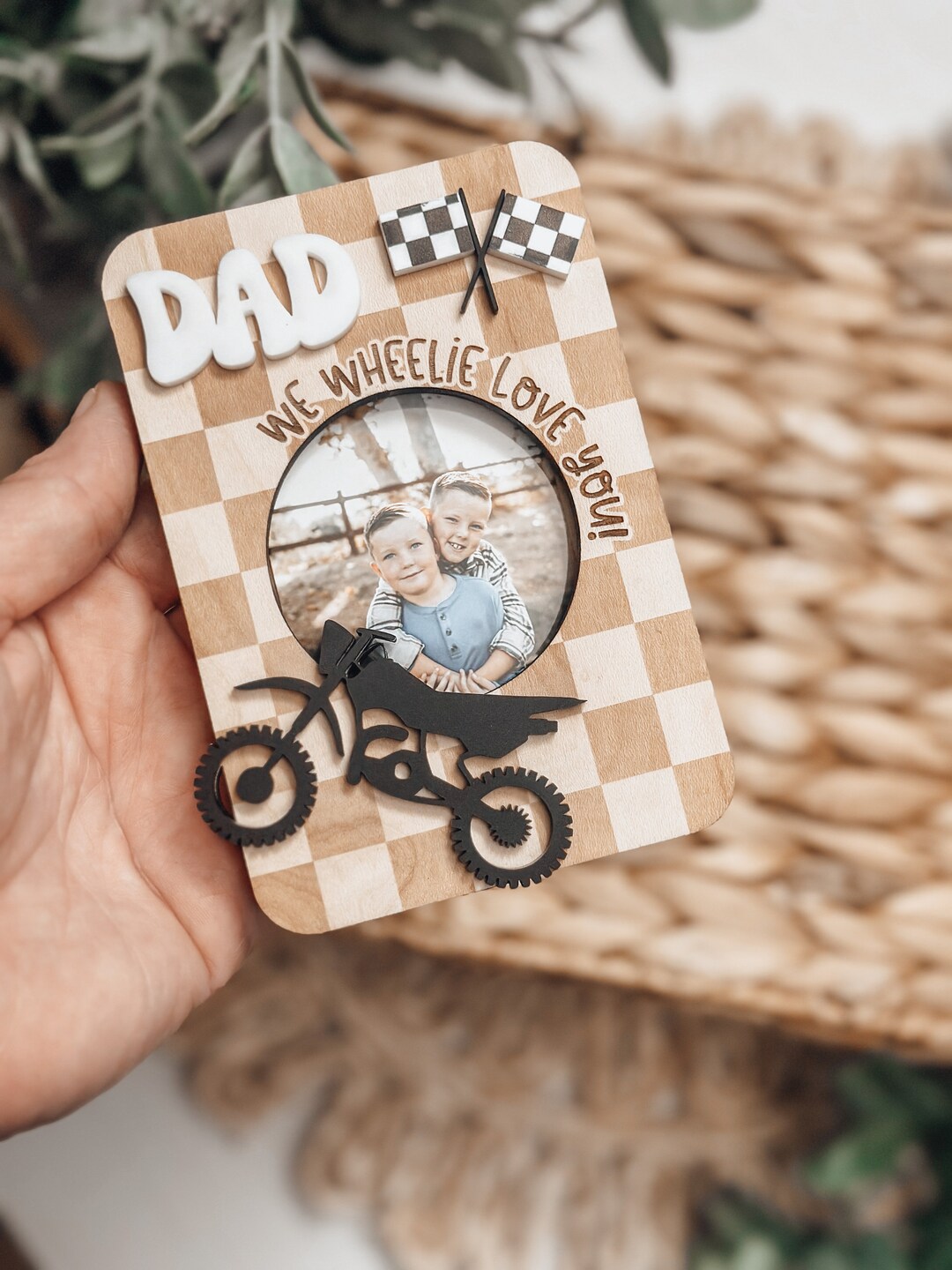 Father's Day Magnetic Picture Frames, Picture Frame Fridge Magnet, Car ...