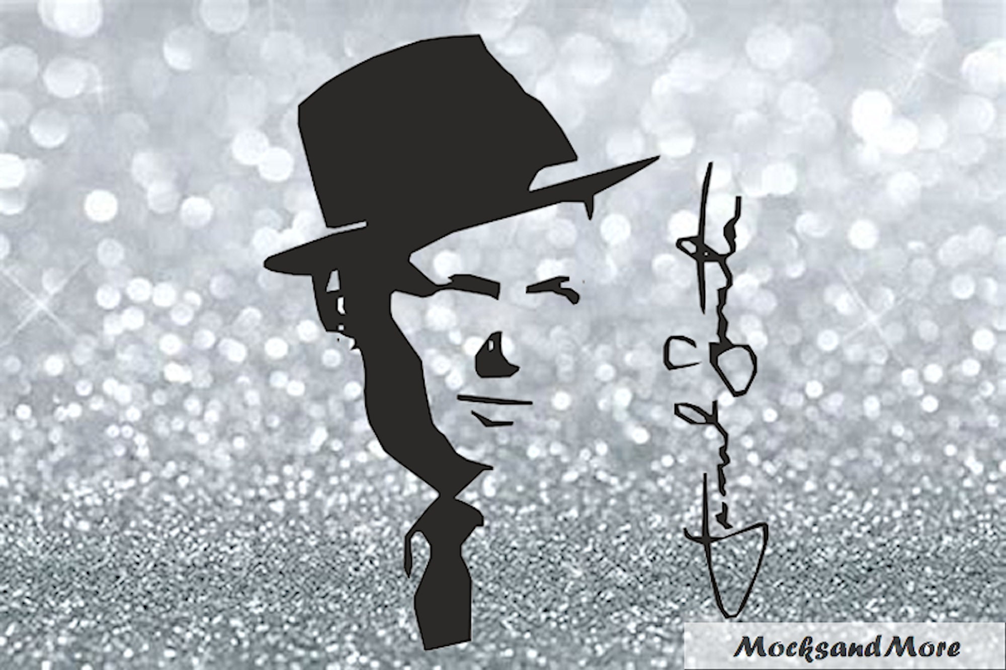 Frank Sinatra SVG/PNG, Sinatra Silhouette Svg/png File, Digital Sinatra ...