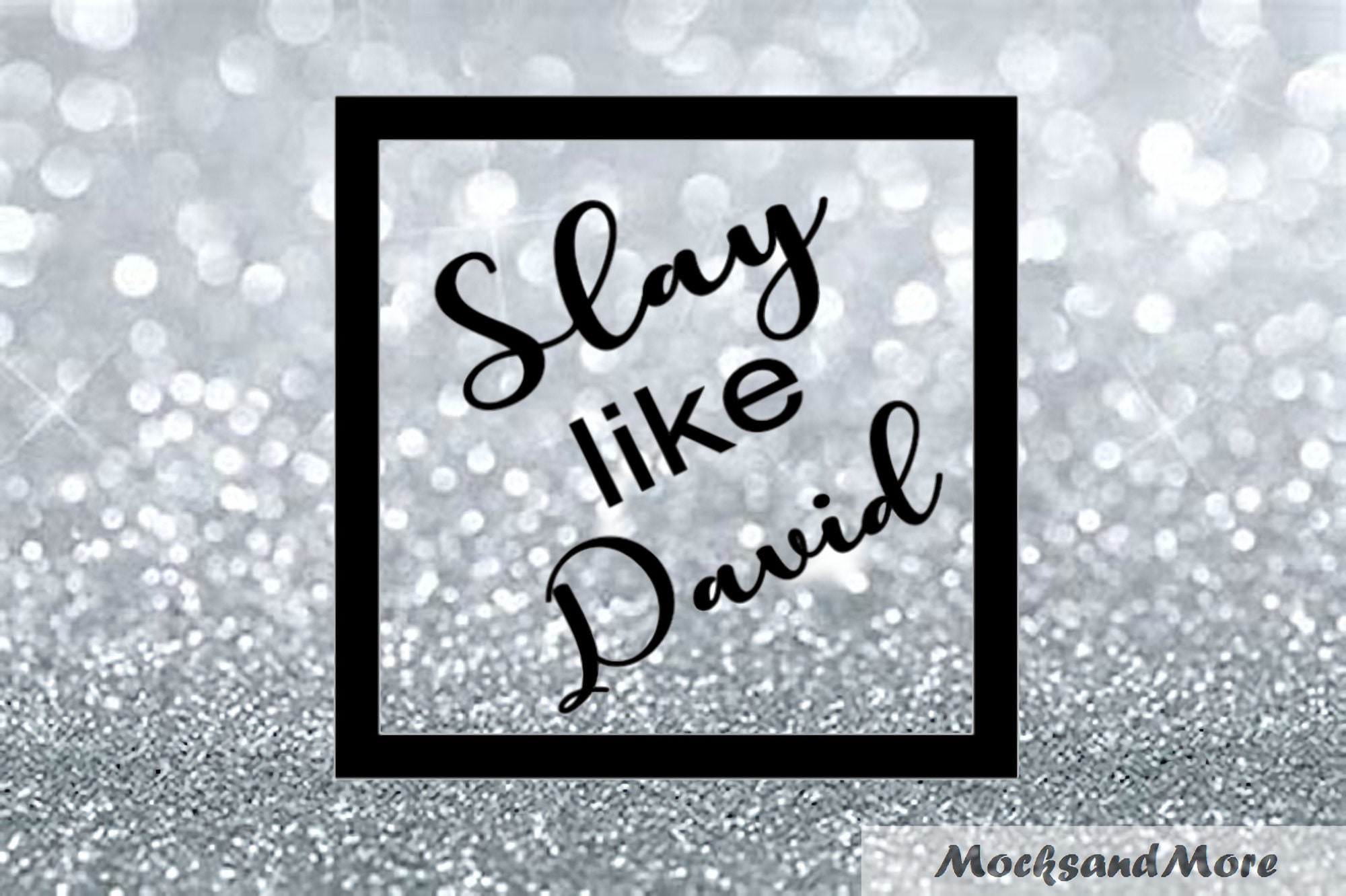 Slay Like David, King David, Christian SVG, Cross, Funny Christian SVG ...