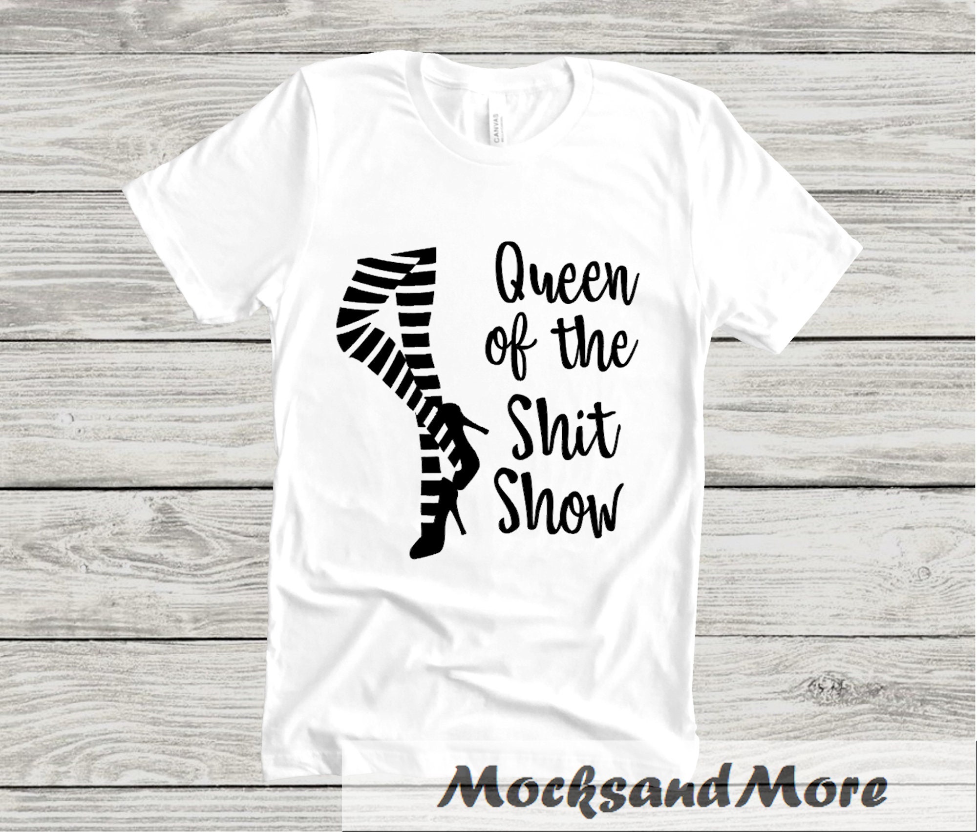 Queen of the Shit Show SVG/PNG Sublimation Print File Shit - Etsy