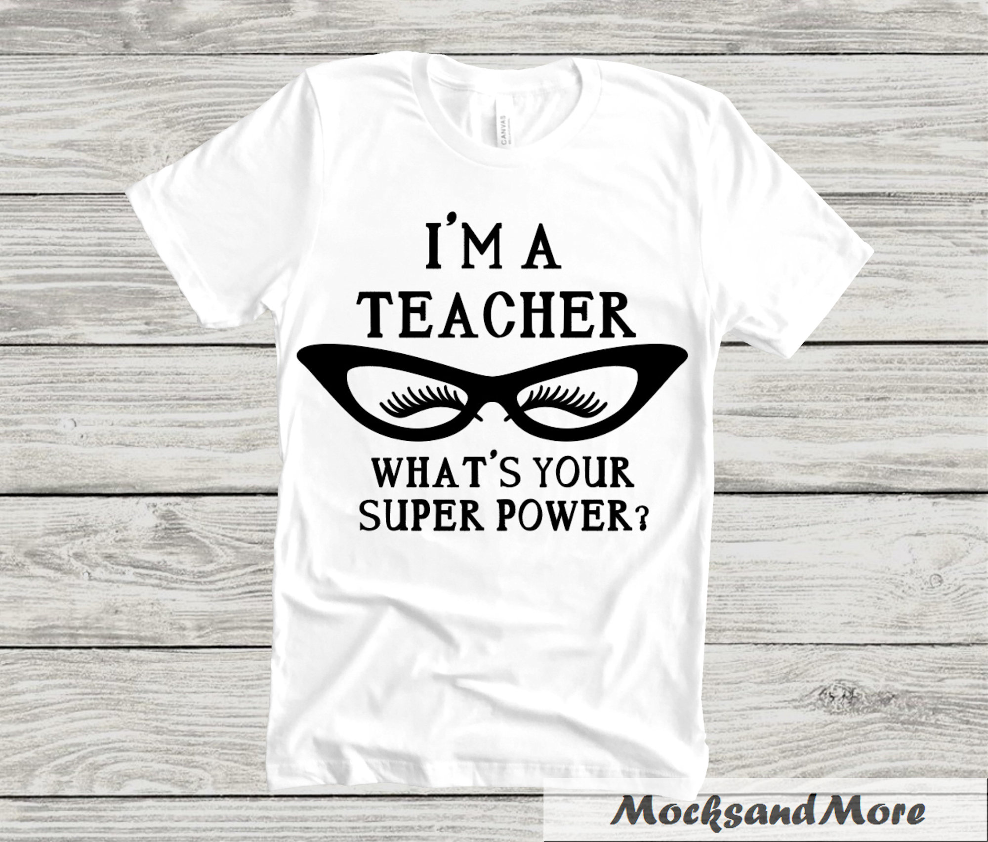 I'm a Teacher What's Your Super Power SVG File, Sublimation Print File ...