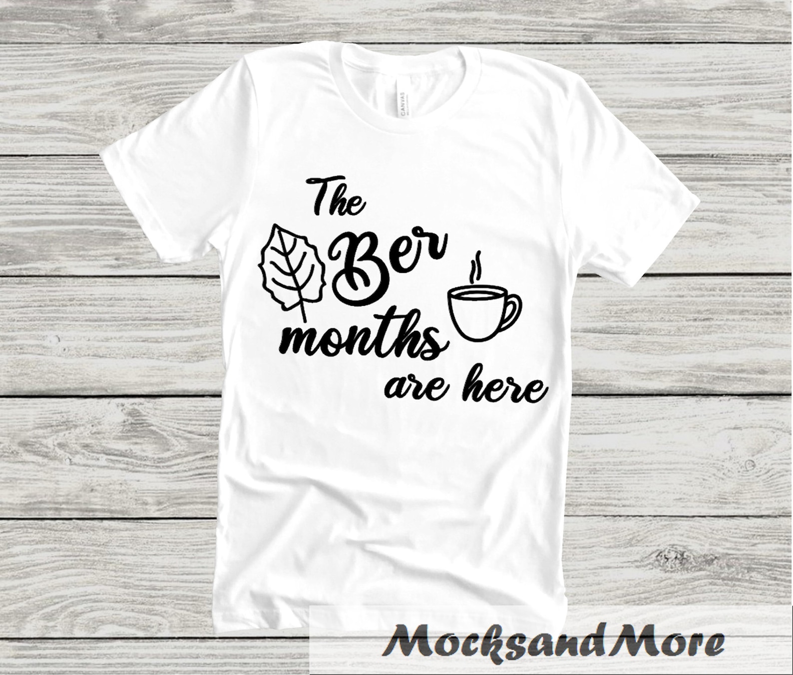 The Ber Months Are Here SVG/PNG Sublimation Print File, Fall is Here ...