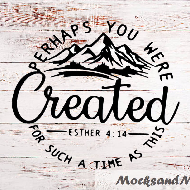 Esther 4 14 Svg - Etsy