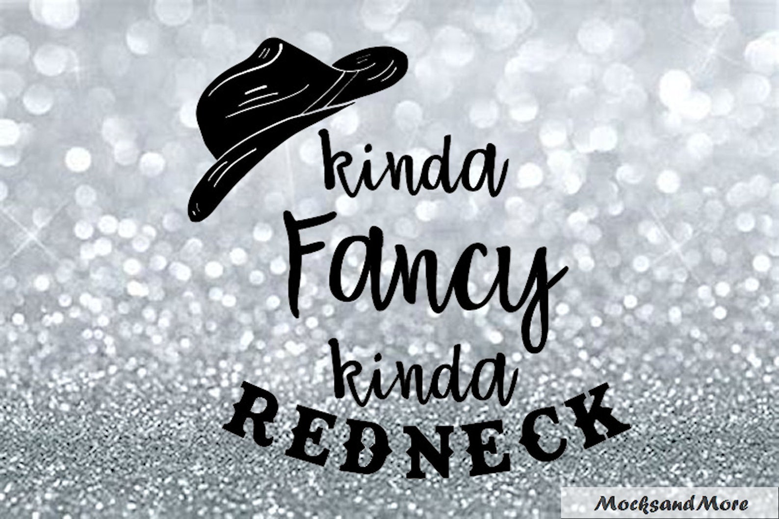 Kinda Fancy Kinda Redneck SVG, Sublimation Print File, Vinyl Cut File ...