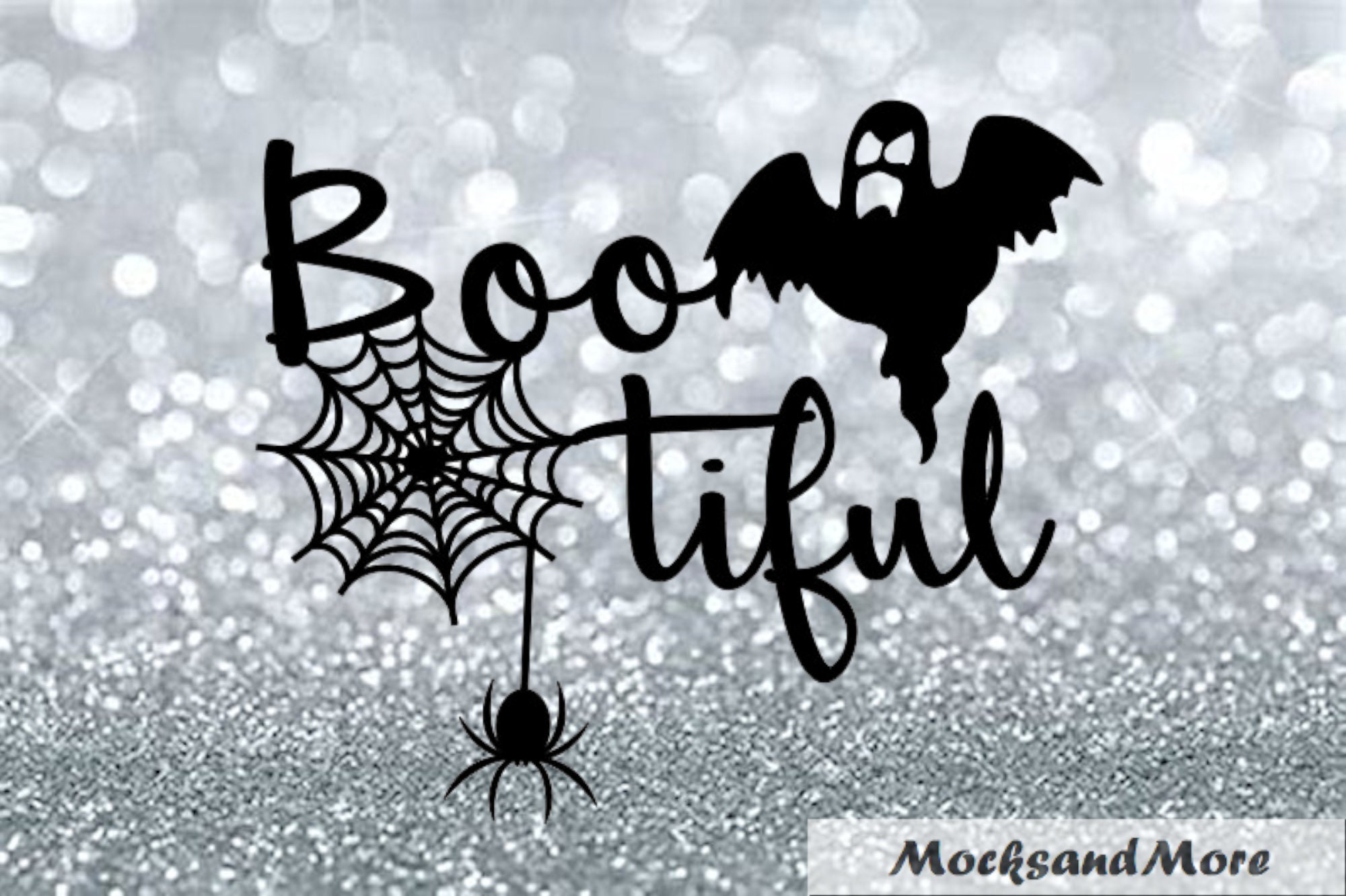 Bootiful Ghostly SVG, Sublimation Print File, Vinyl Cut File, 2020 Halloween Svg - Etsy