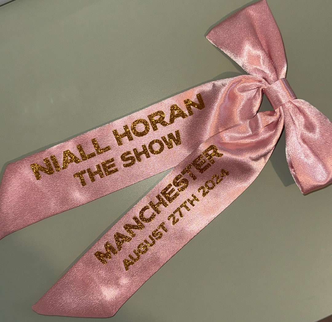 NIALL HORAN Inspired Tour Bow FASTSHIPPING Bff Birthday Gift - Etsy