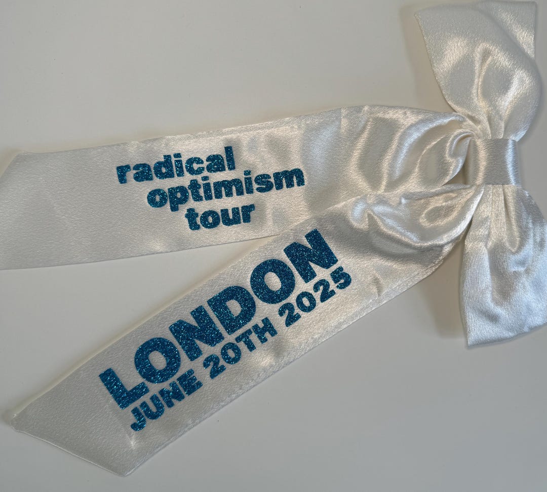 DUA LIPA Inspired Tour Bow FASTSHIPPING Bff Birthday Gift - Etsy